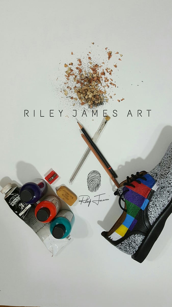 Behind The Scenes | RILEY JAMES ART