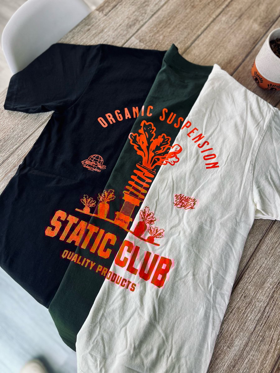 Organic Suspension Tee | Static Club