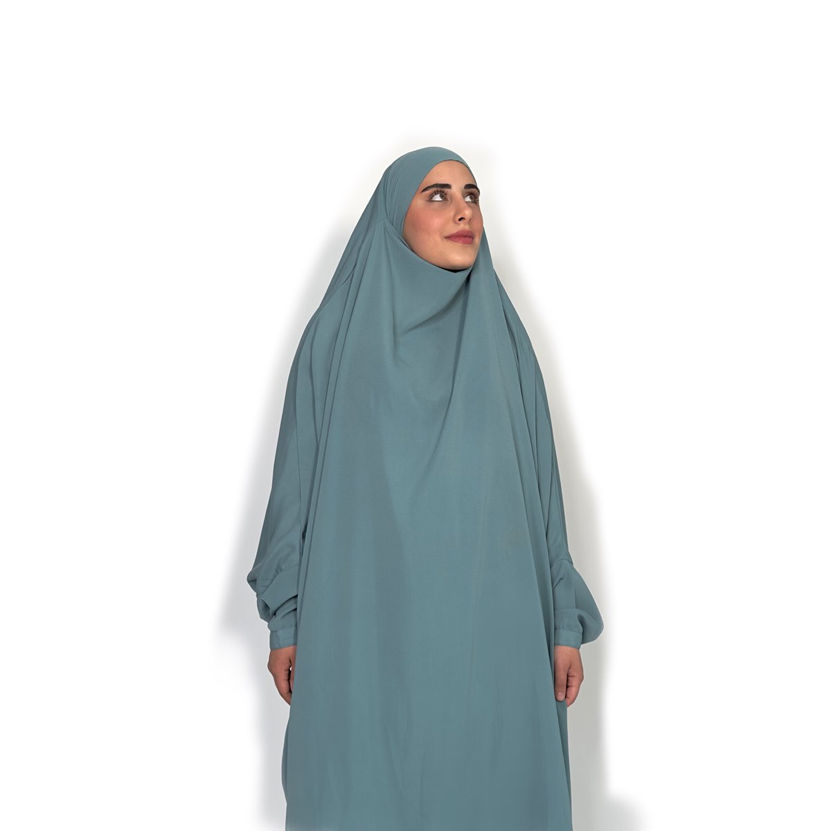 Tiffany blue 2 piece Jilbab | SARA THE LABEL