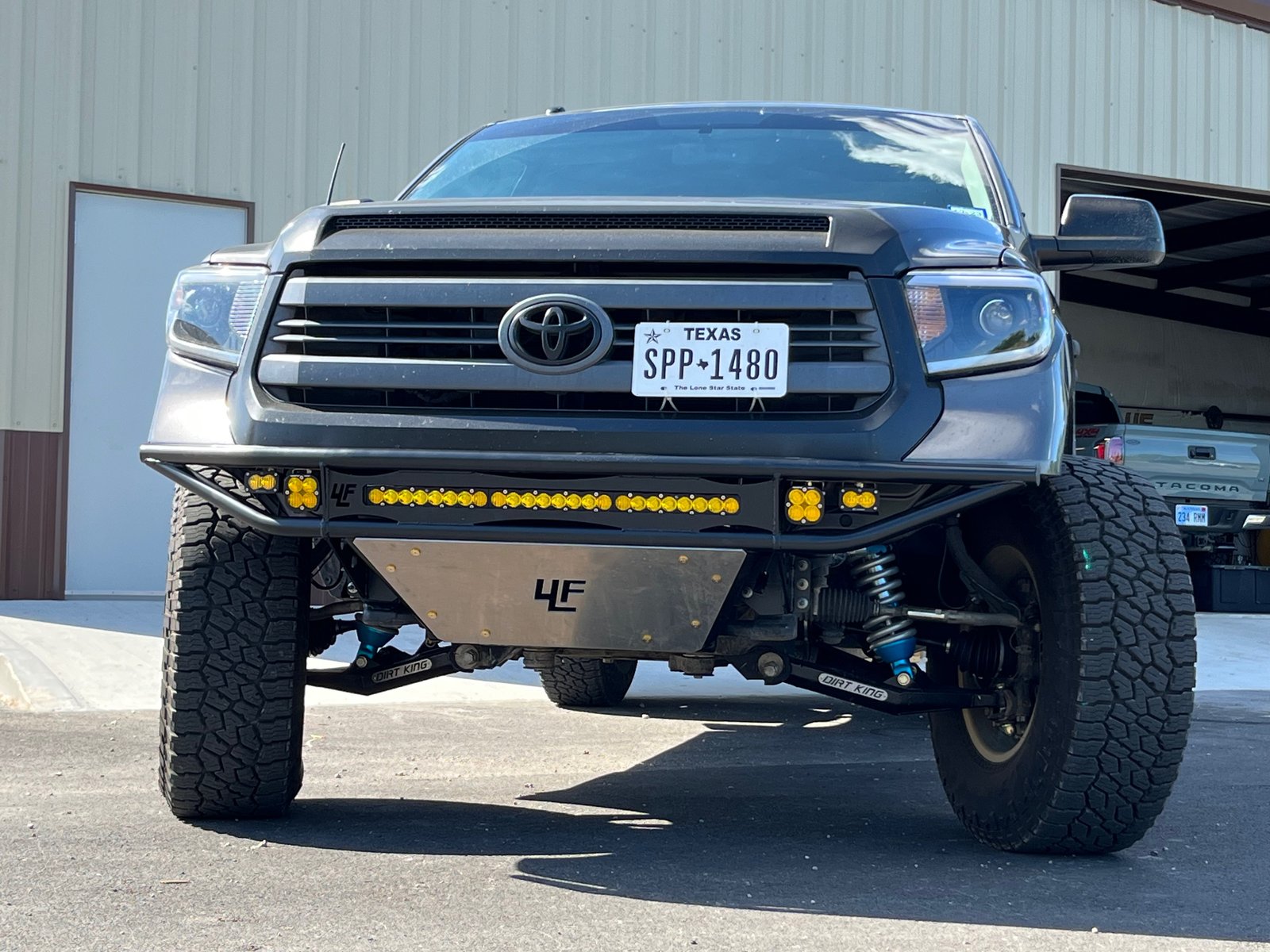 14-21 Tundra Prerunner Front bumper | 4Lo Fabrication LLC