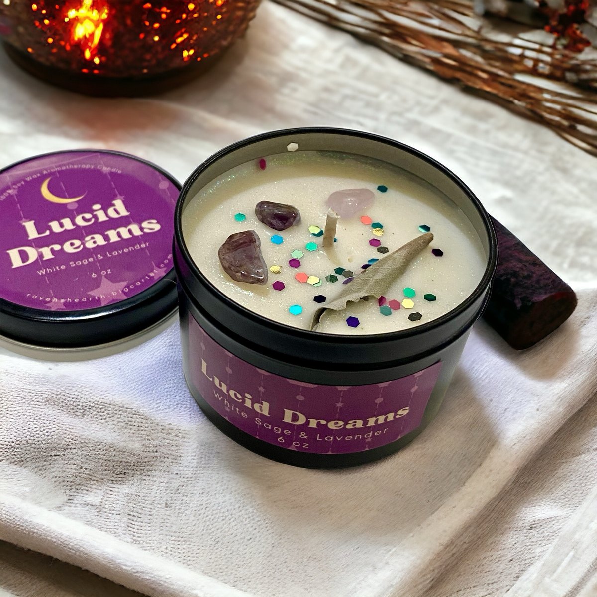 Lucid Dreams Candle | Raven's Hearth