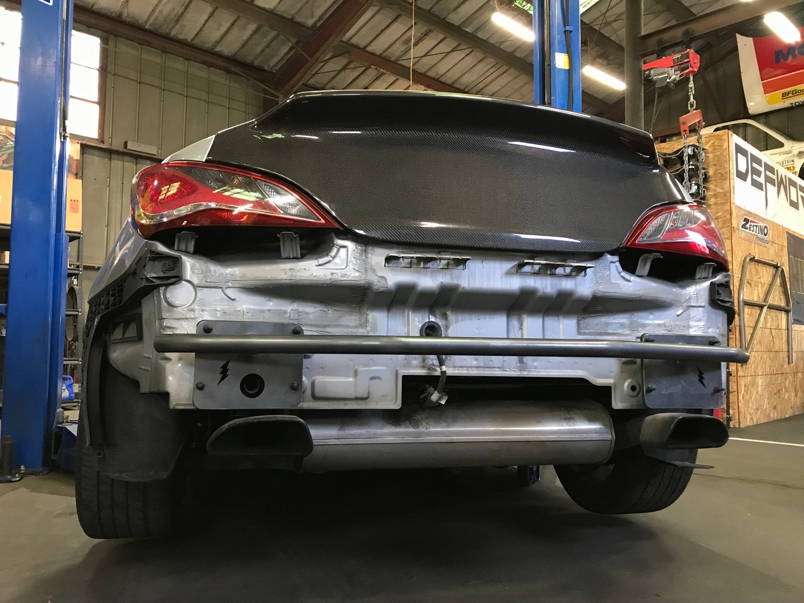 Hyundai Genesis Coupe Bash Bar (REAR) | Defworx