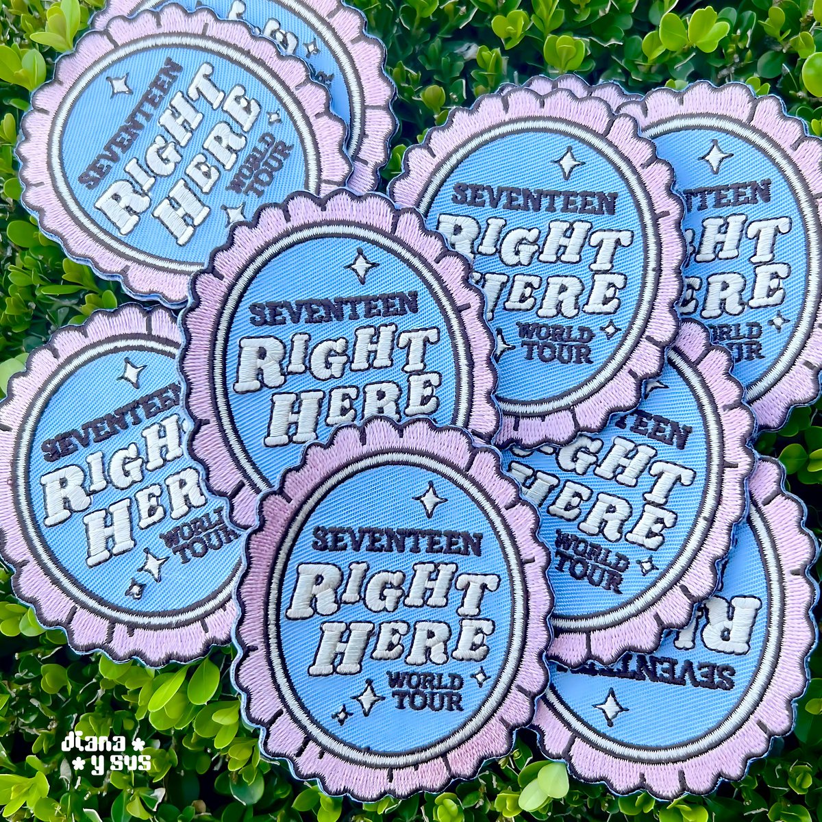 SVT Right Here- tour patch | Dianaysus