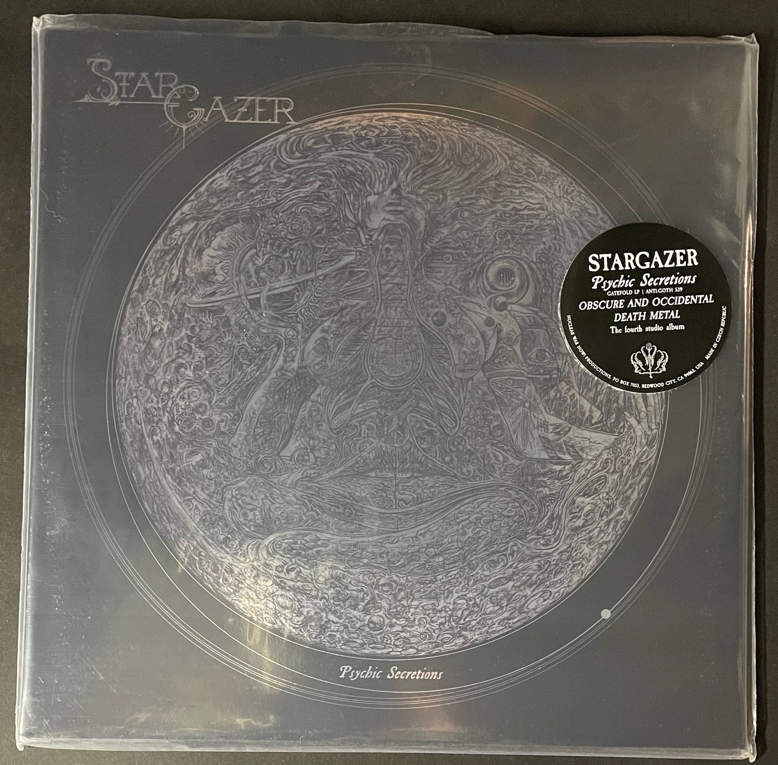 Parasitic Records — STARGAZER ‘Psychic Secretions’ lp