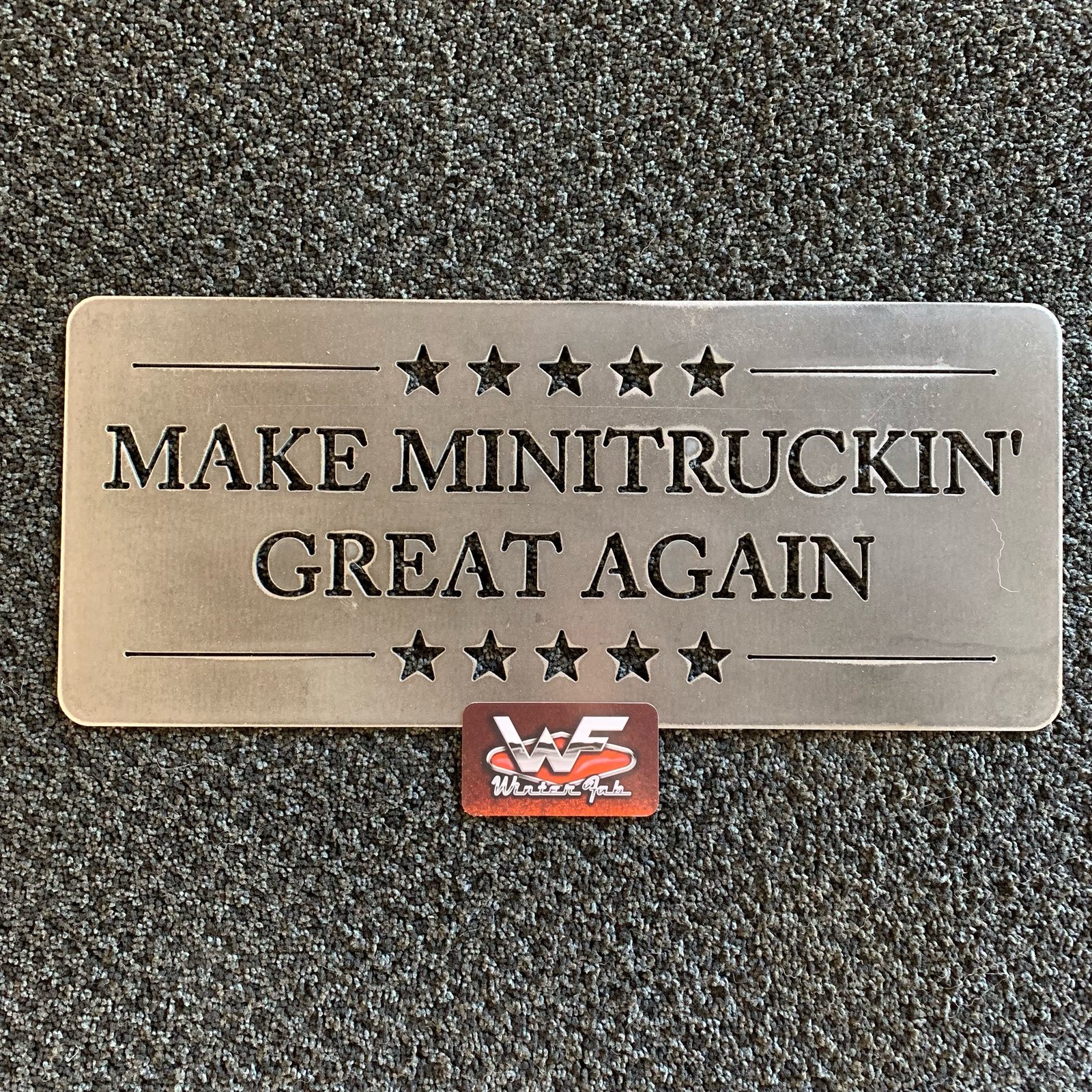 Make MiniTruckin Great Again Sign | Winter Fab Online