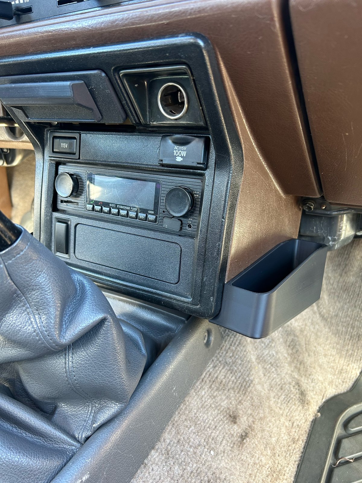 84-88 Toyota Truck and 4Runner Dash Cubby | Caribou Cupholder