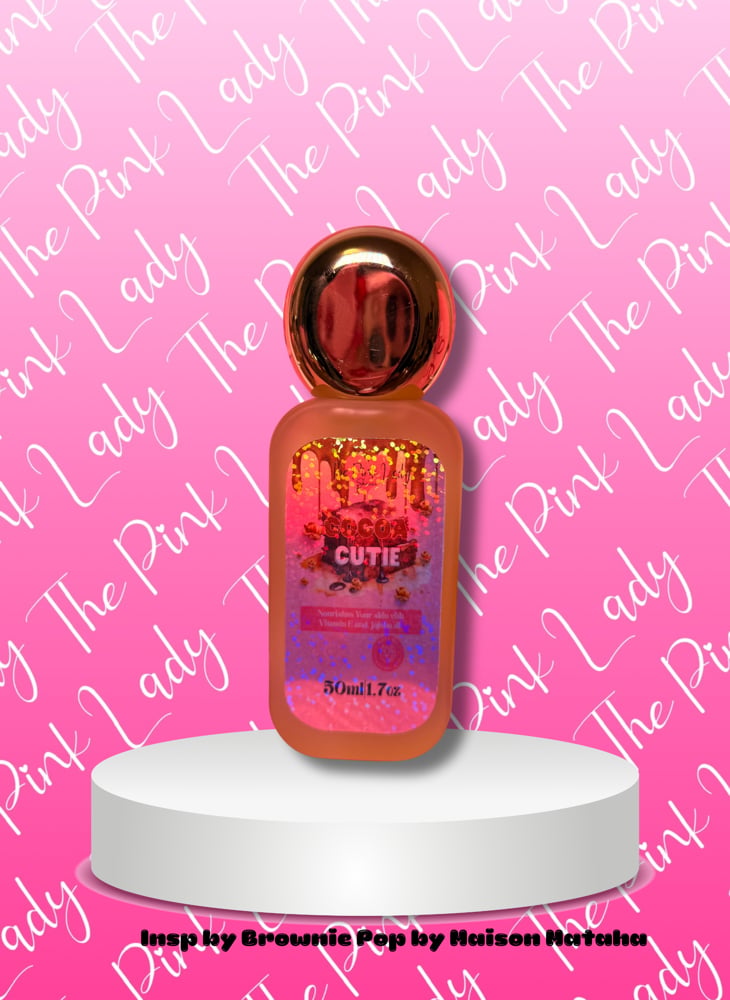 Cocoa Cutie Body Oil (Brownie Pop Type) | The Pink Lady Skincare