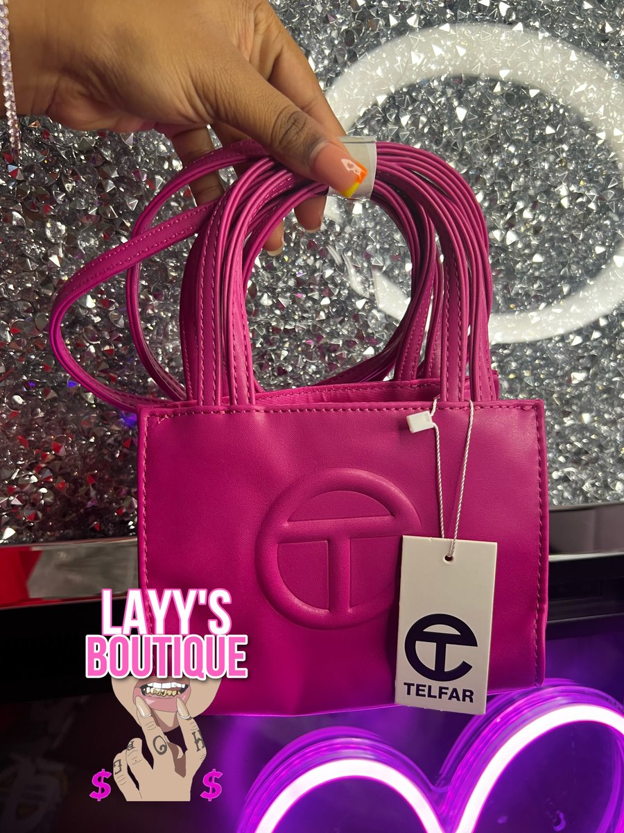 Small Fuchsia Telfar Bag | Layys Closet
