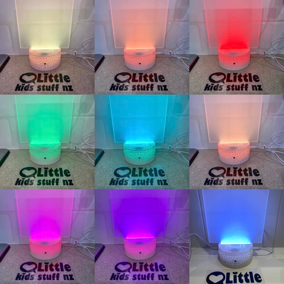 Personalised led light | Little kids stuff nz