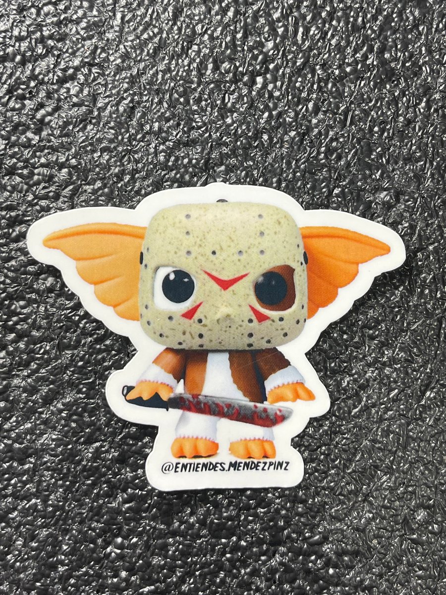 Gizmo Voorhees Sticker | EntiendesMendez