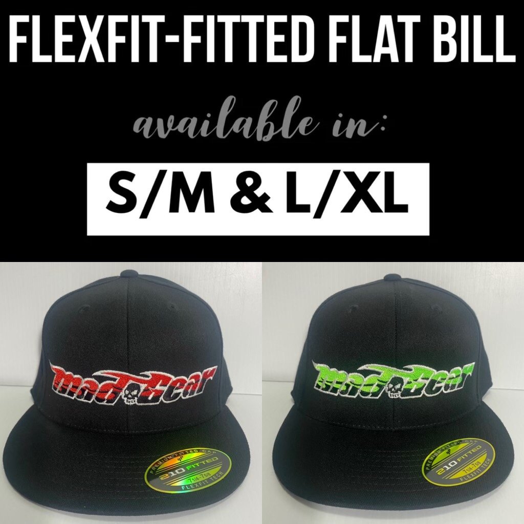 Mad Gear Fitted - Red or Lime | Mad Gear Hot Rod Apparel