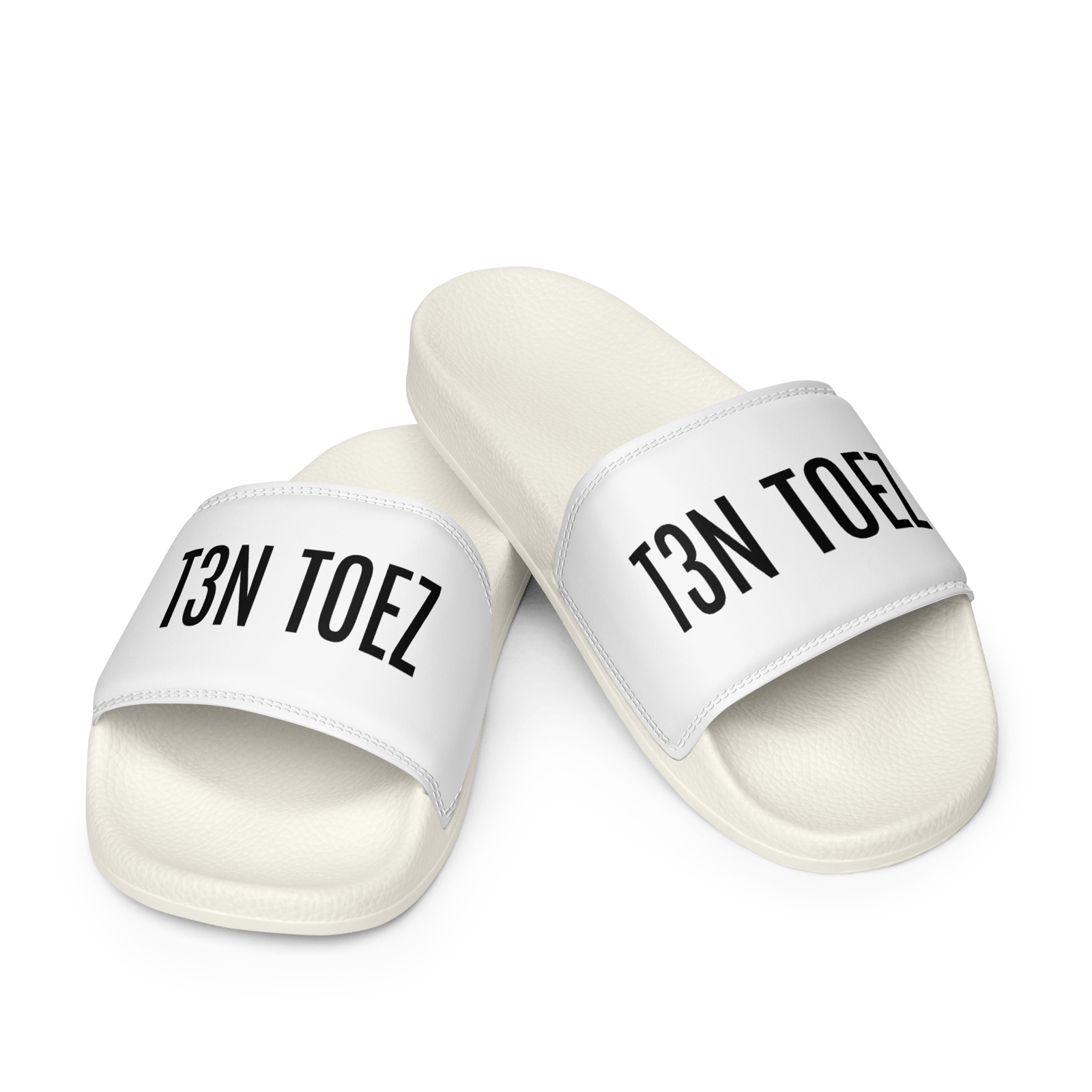 T3N TOEZ SLIDES WHT (MEN) | T3N TOEZ APPAREL