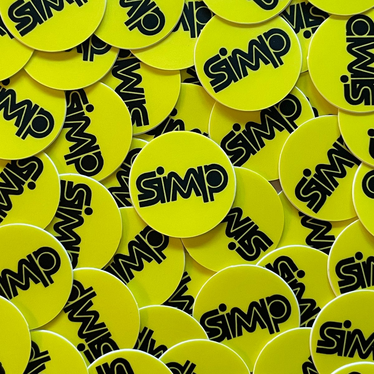 SIMP sticker | Tim Willis