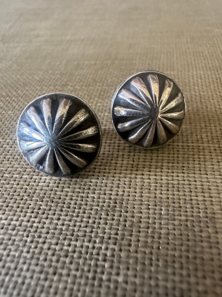 Concho Stud Earrings | Sacred West by Justin Biltonen