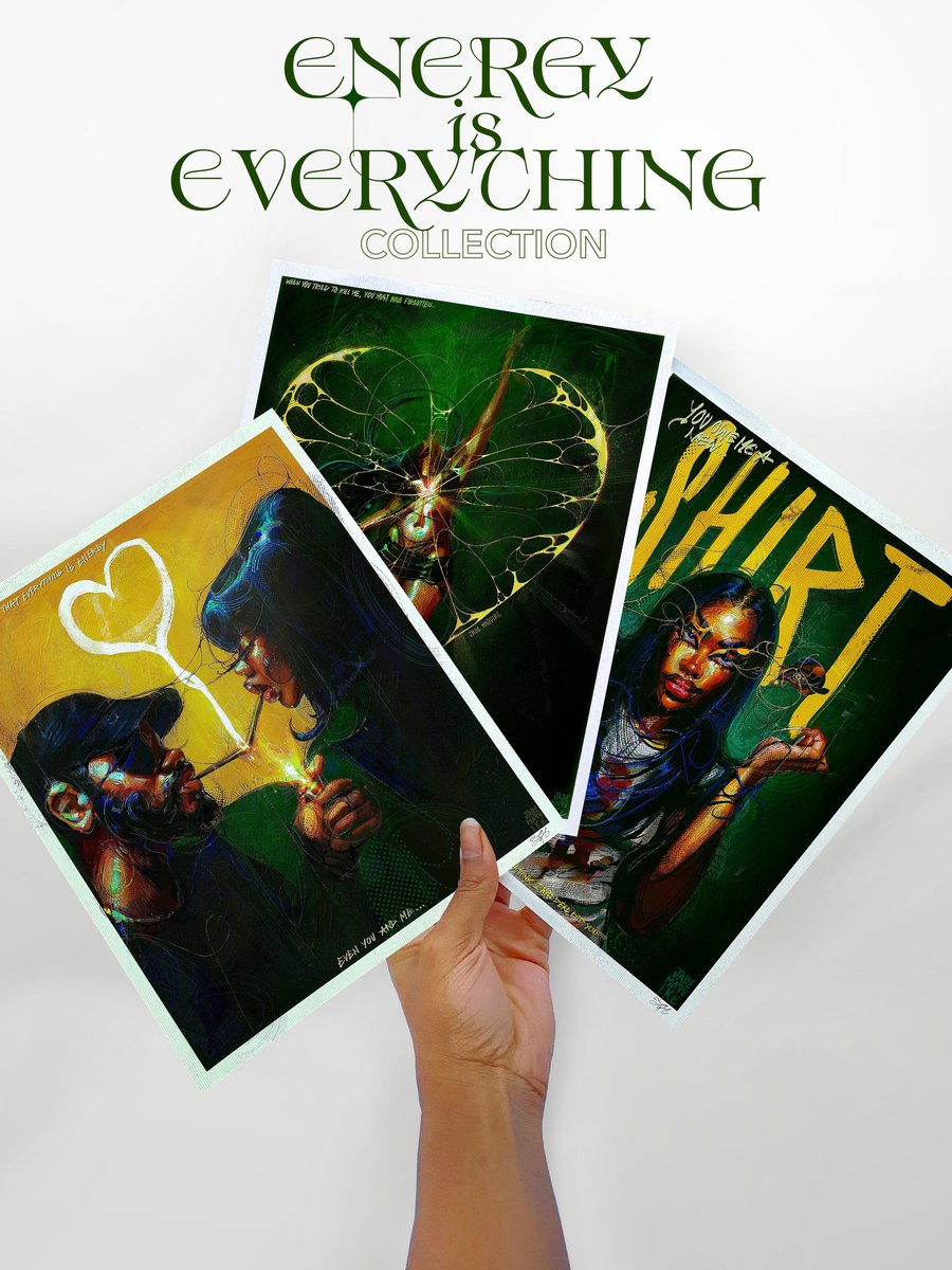 Energy Never Dies Collection | Jade MDK Artwork