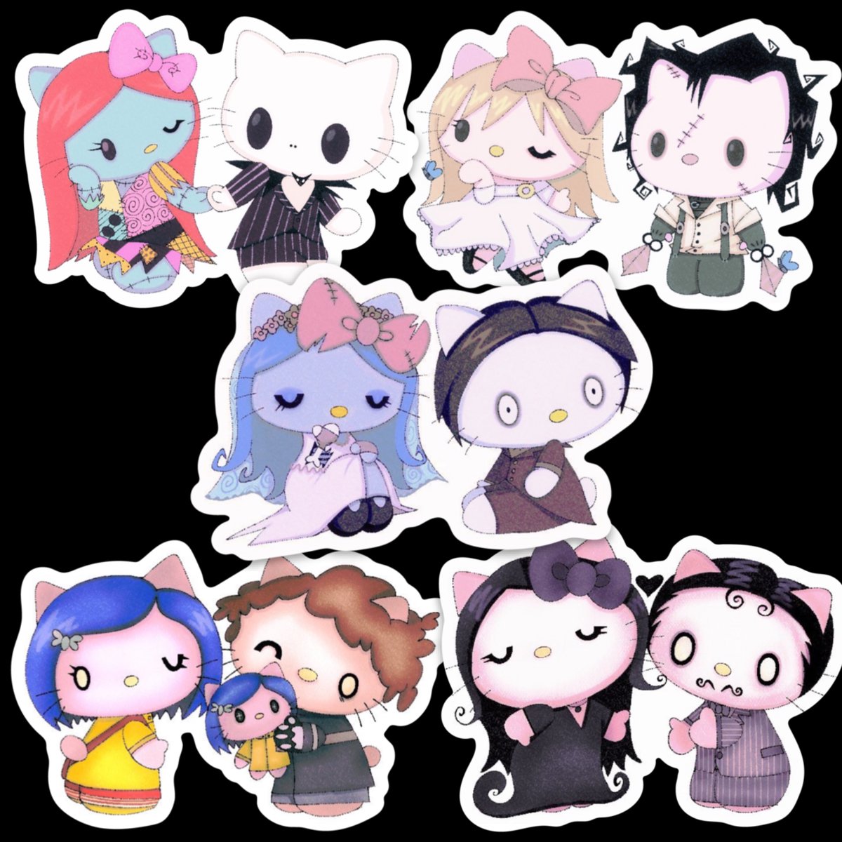 luv horror kitty pack | darkowrld