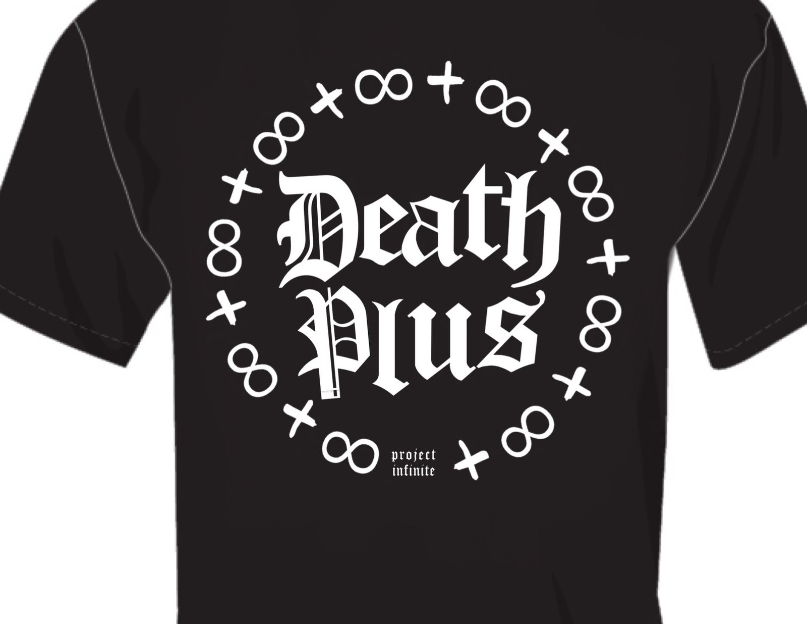Infinity Circle Black & White T-Shirt | Project Infinite