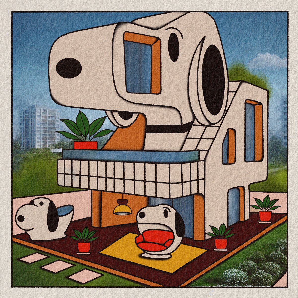 Bootleg Snoopy Home 9 | MARKET PLACE STUDIO