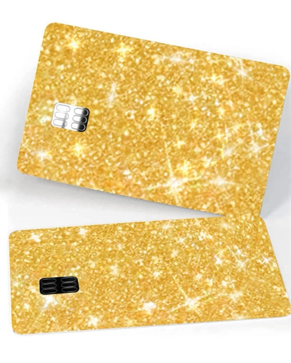 Bling Card Cover Gold | FlyLuxChic