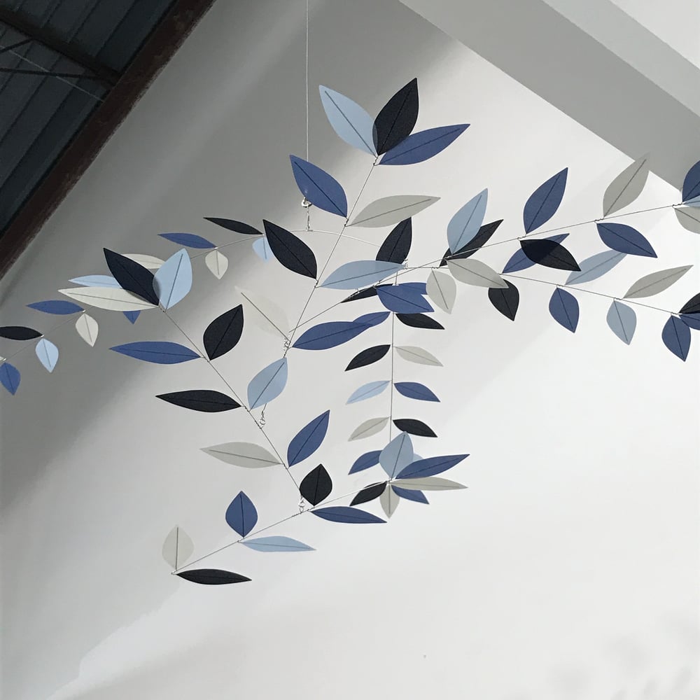 Starlight | Stylized Leaf Mobile | Jan R. Carson