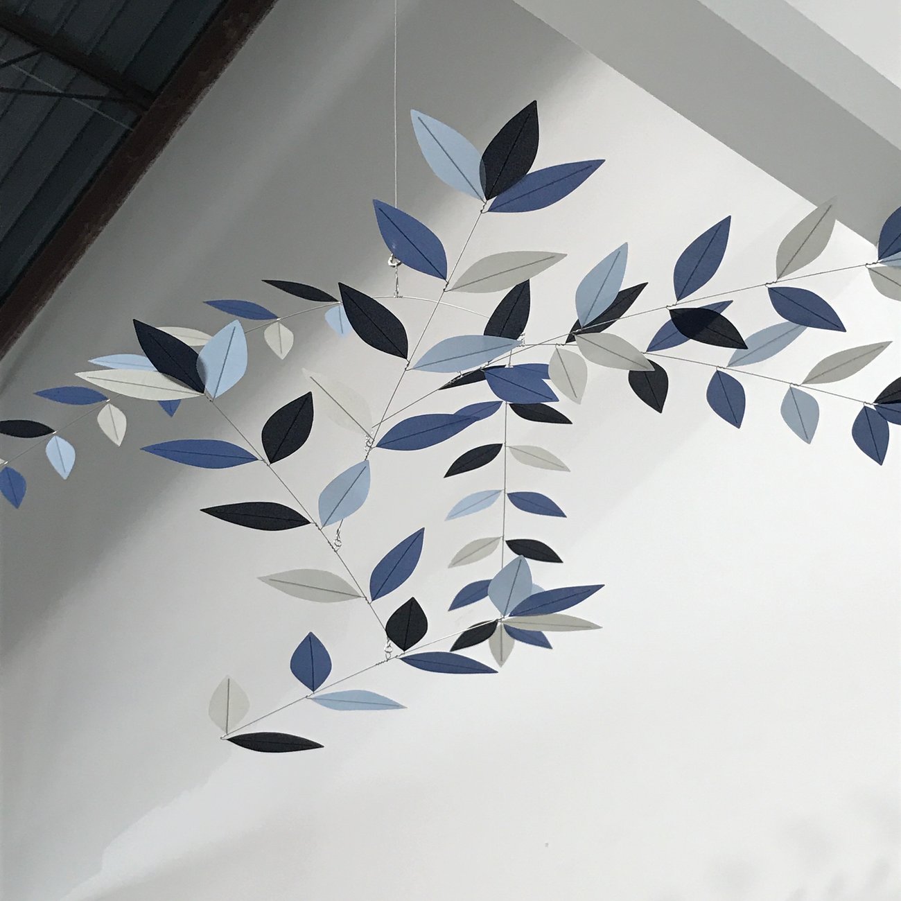 Starlight | Stylized Leaf Mobile | Jan R. Carson