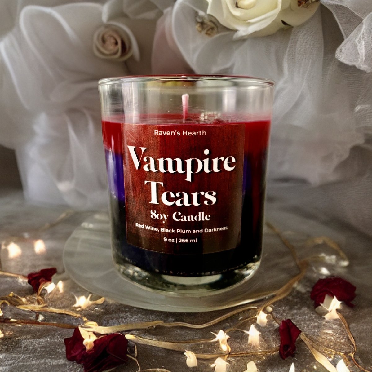Vampire Tears Candle | Raven's Hearth