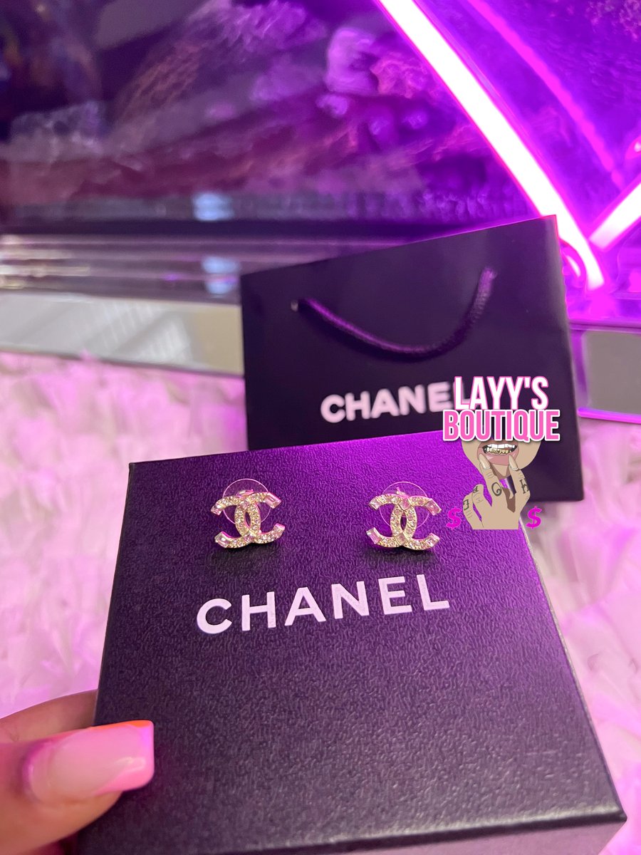 Chanel Bling Earrings | Layys Closet