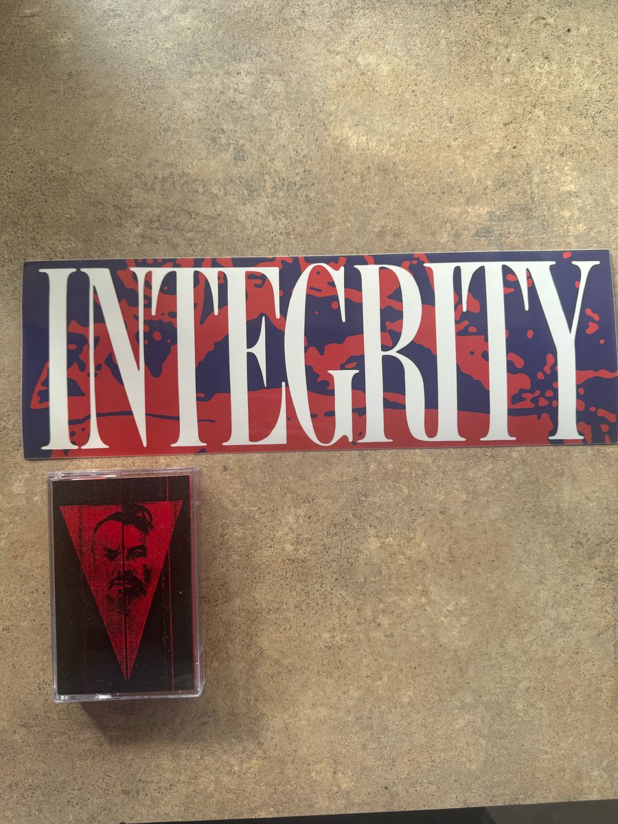 INTEGRITY BUMPER STICKER | Dark Empire Records