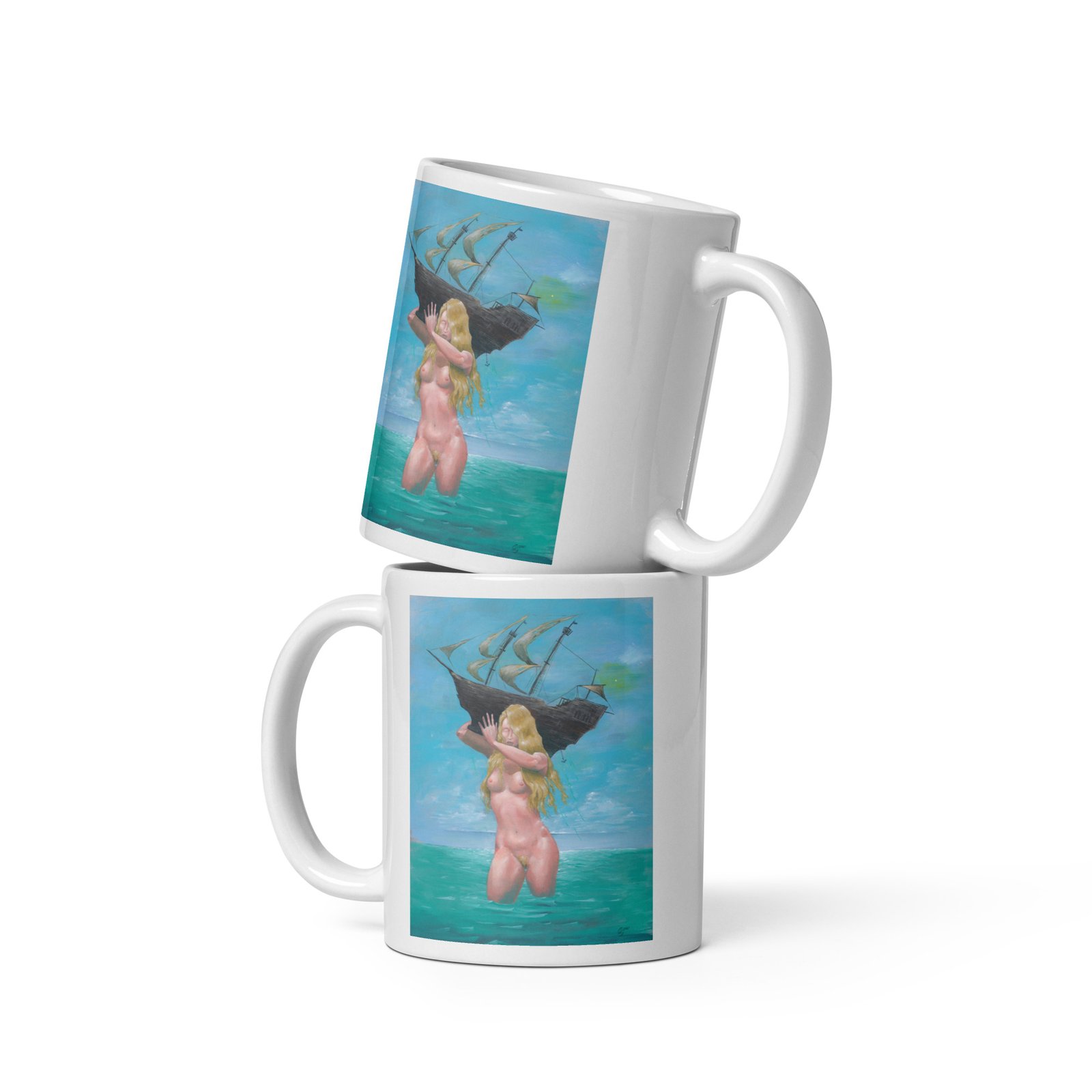 Across The Sea Mug | Sam Lenz Artwork