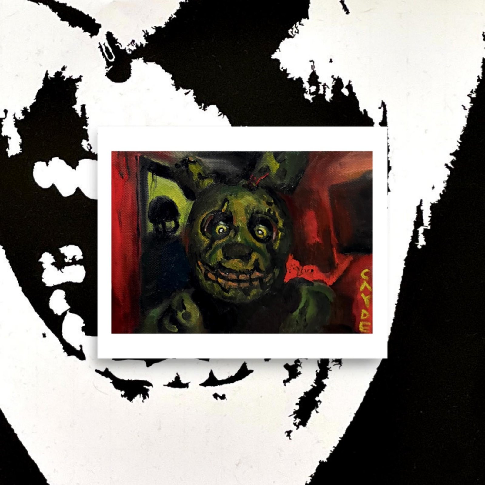 Springtrap Poster Print Cayde