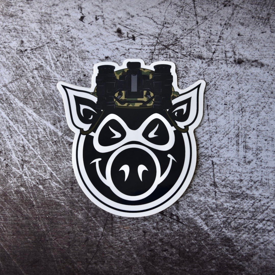 Pig Sticker | Pixel Ops