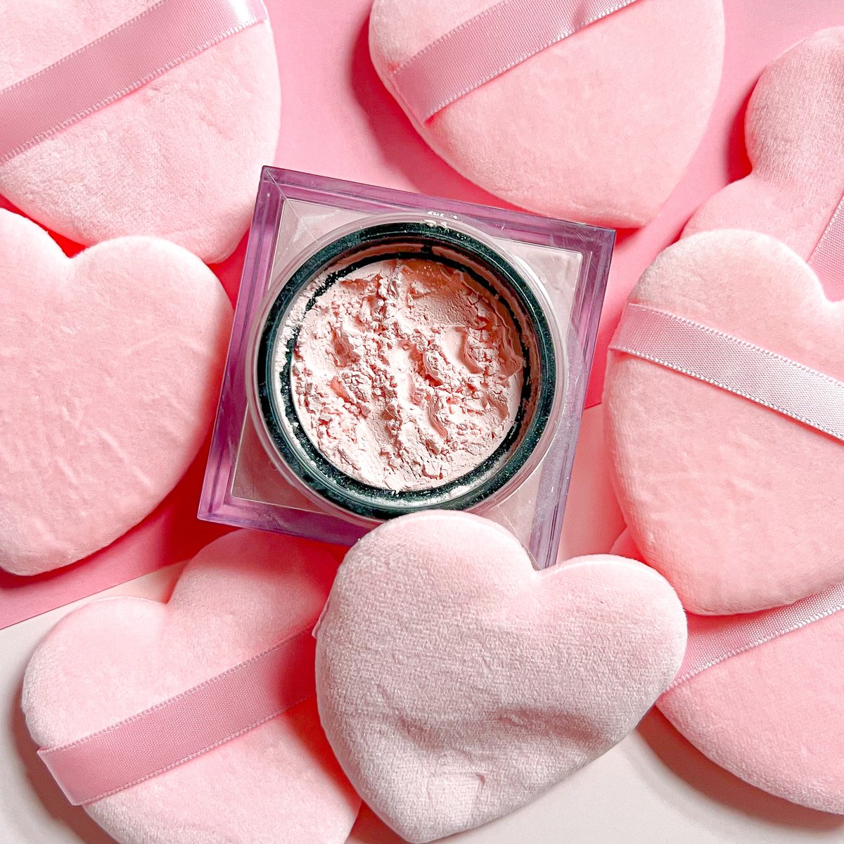 Sweetheart Powder Puff | Simmixo Cosmetics
