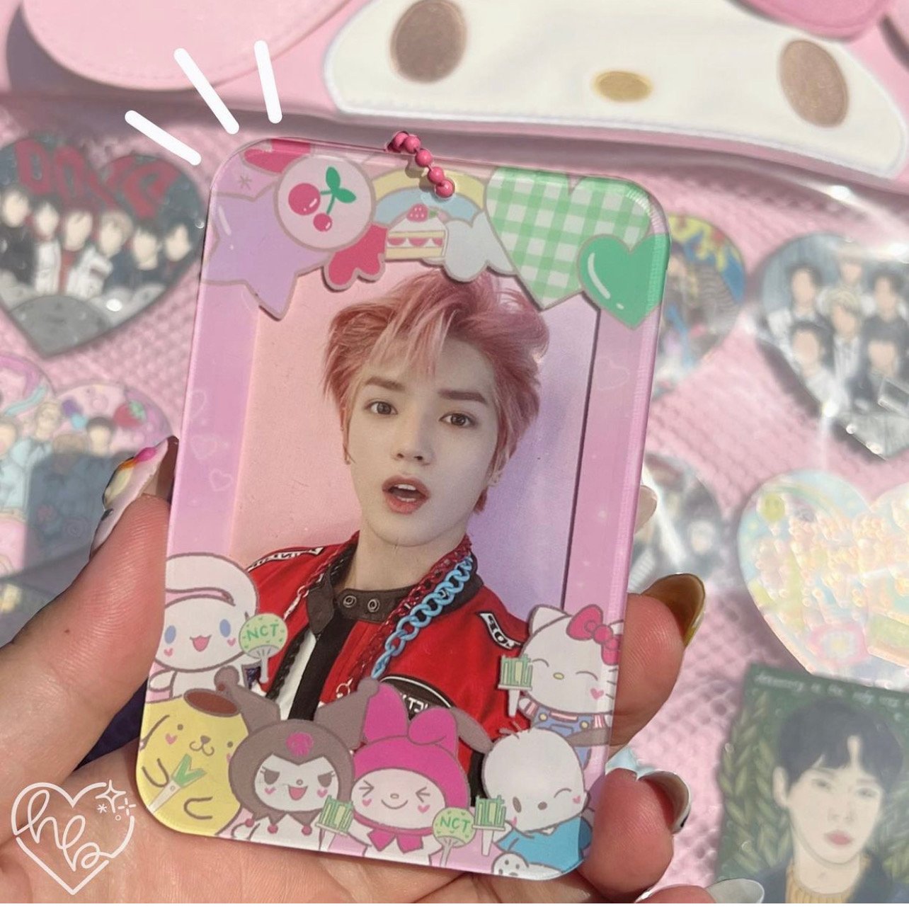 neo cute technology photocard holder | hopebrownie