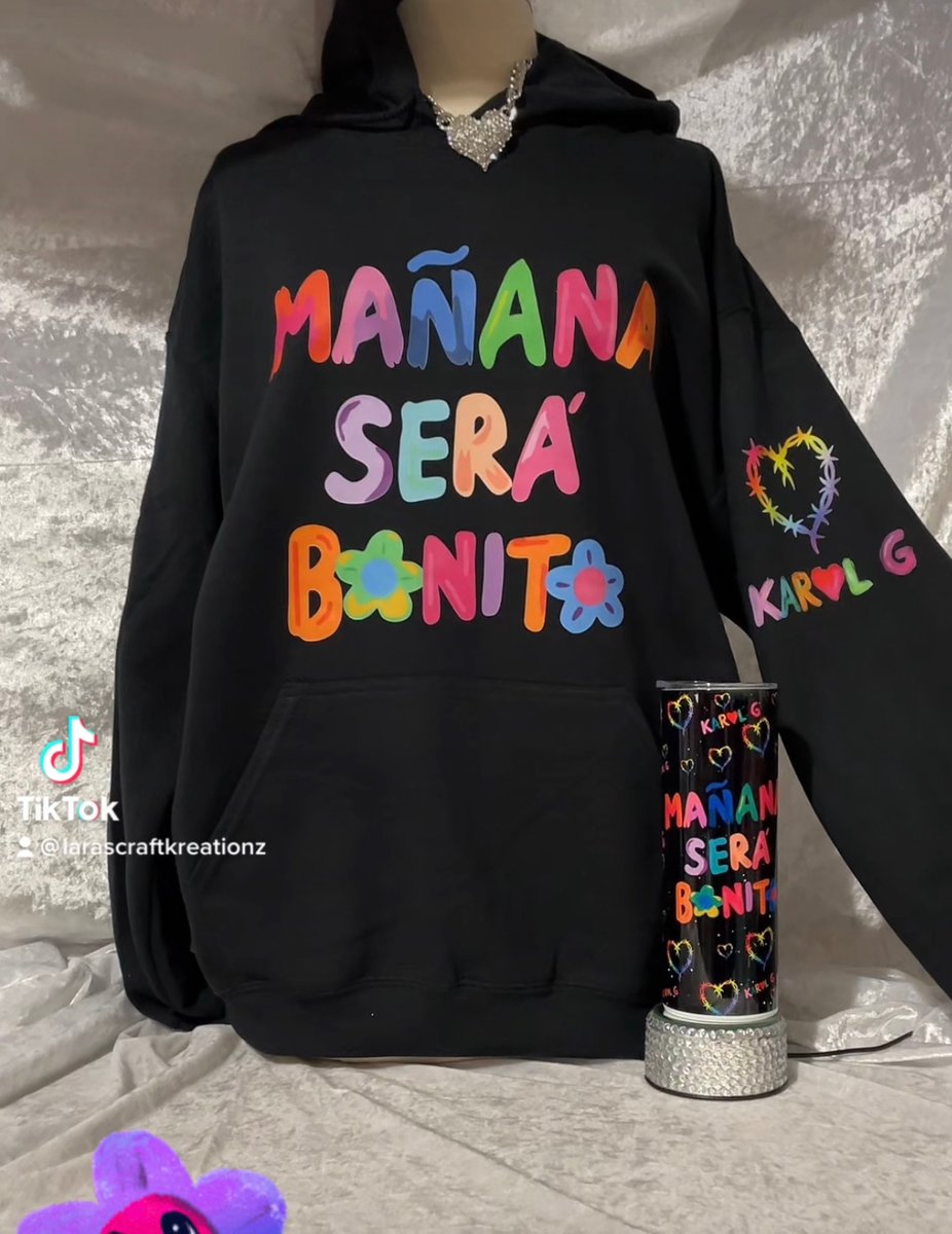 Mañana será bonito Hoodie | Lara’s Craft Kreationz