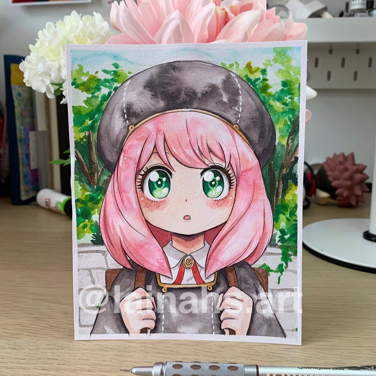 ANYA, YOR and. LOID art prints | lainahsart