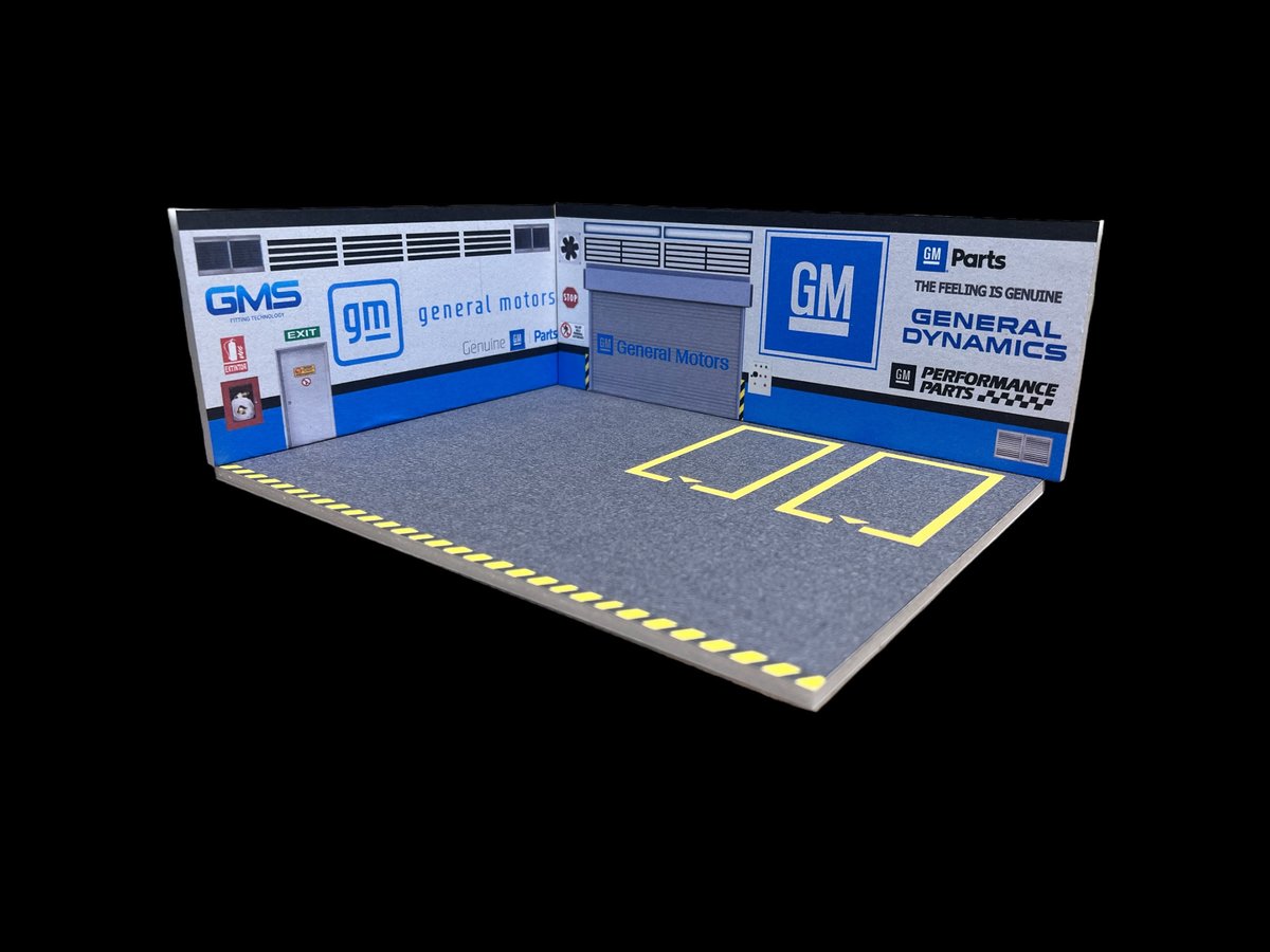 GM MOTORS GARAGE | Diecastpicez