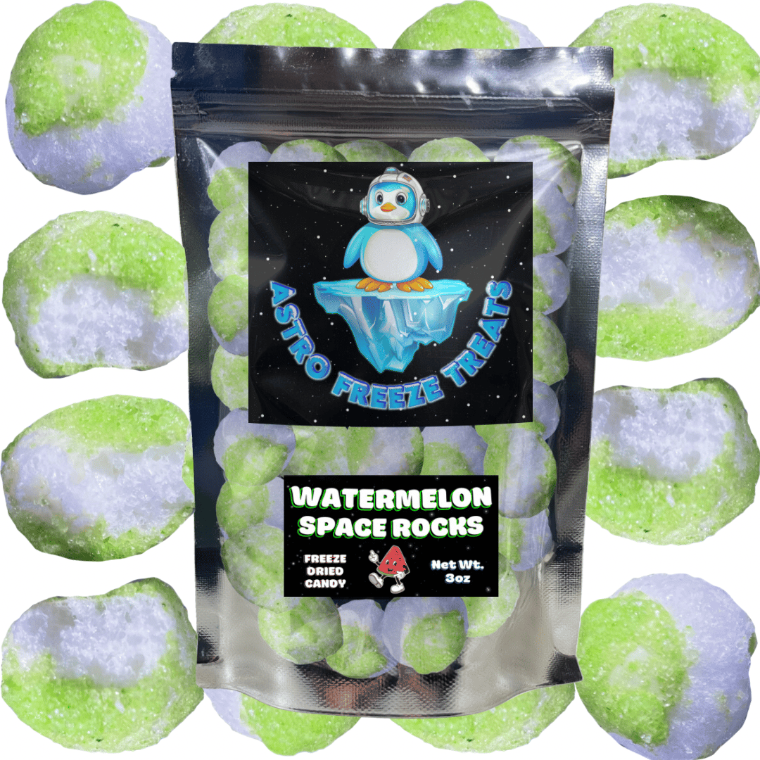 Watermelon Space Rocks | Astro Freeze Treats