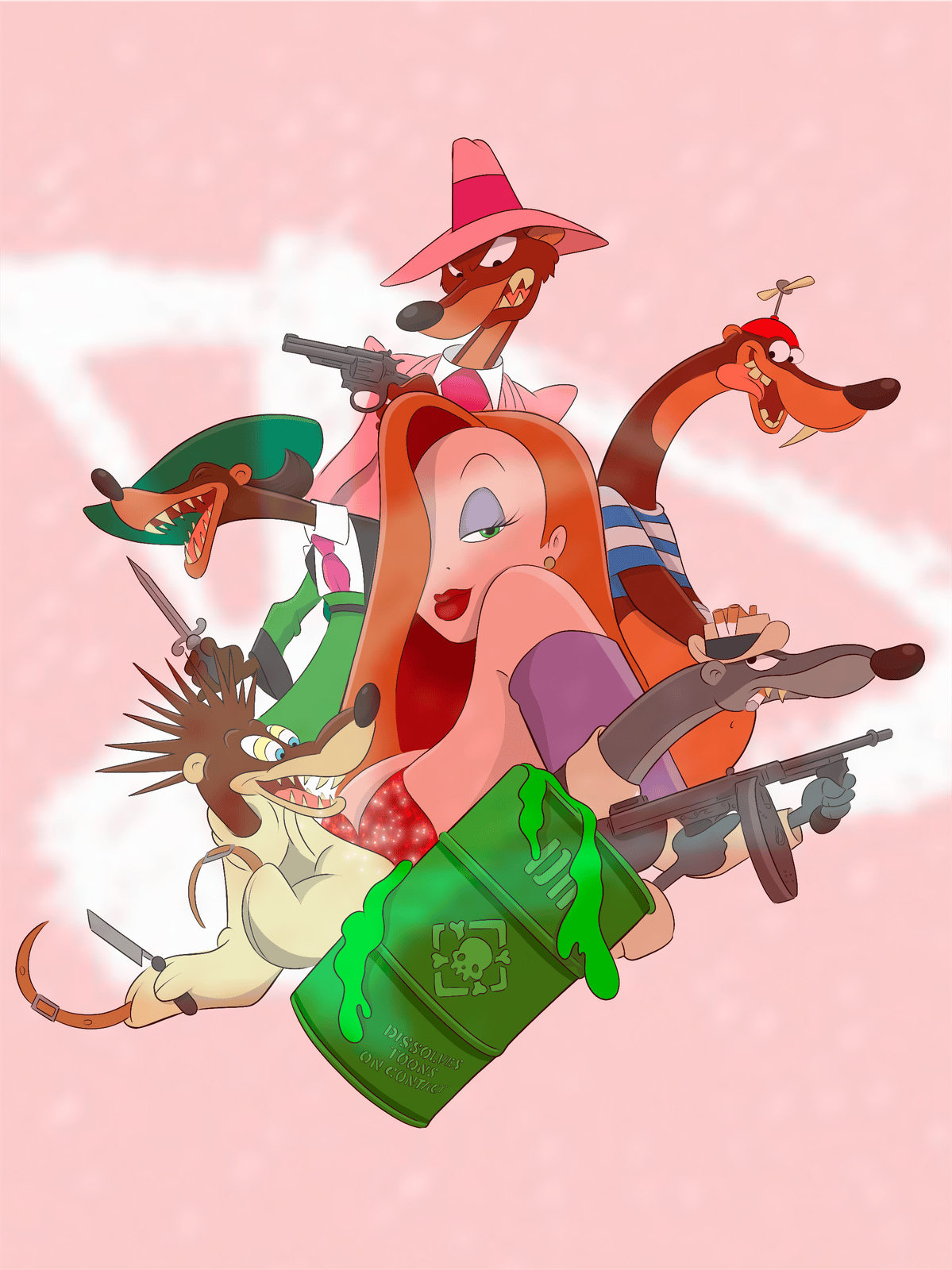 Roger Rabbit | Da'Vinci Fantasy Pins