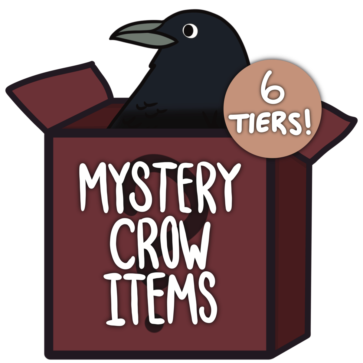 MYSTERY CROW ITEMS - 6 TIERS | Amanda Eiden
