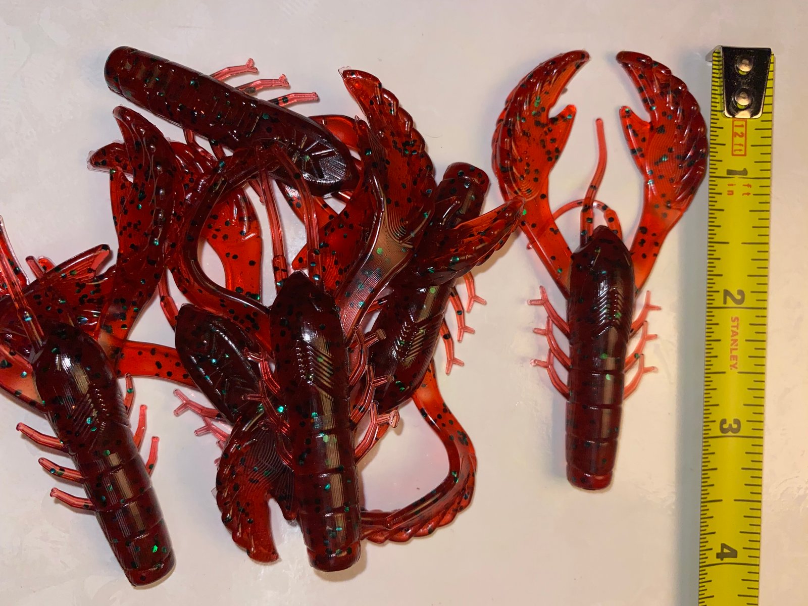 3.4" Creeping Craw | Codys Custom Baits