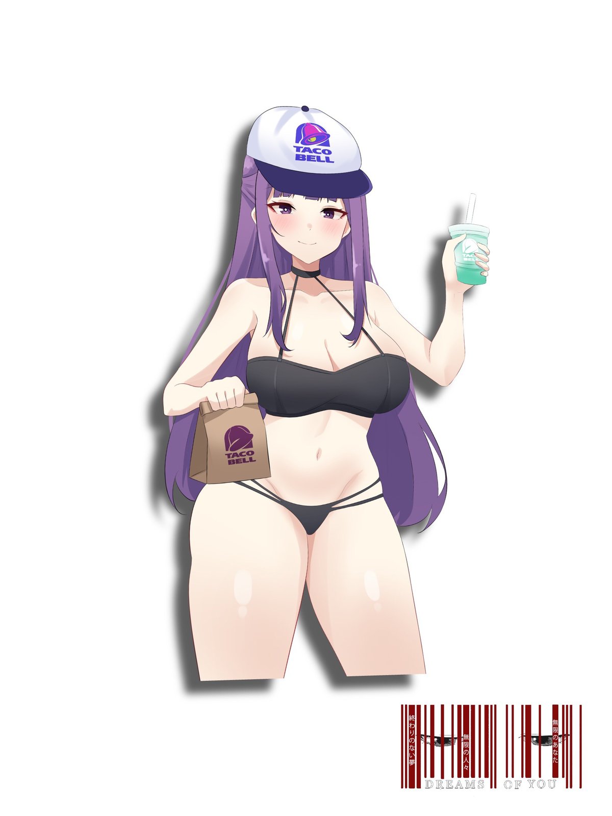 Here your baja blast fern kisscut sticker | Dreamsofyou