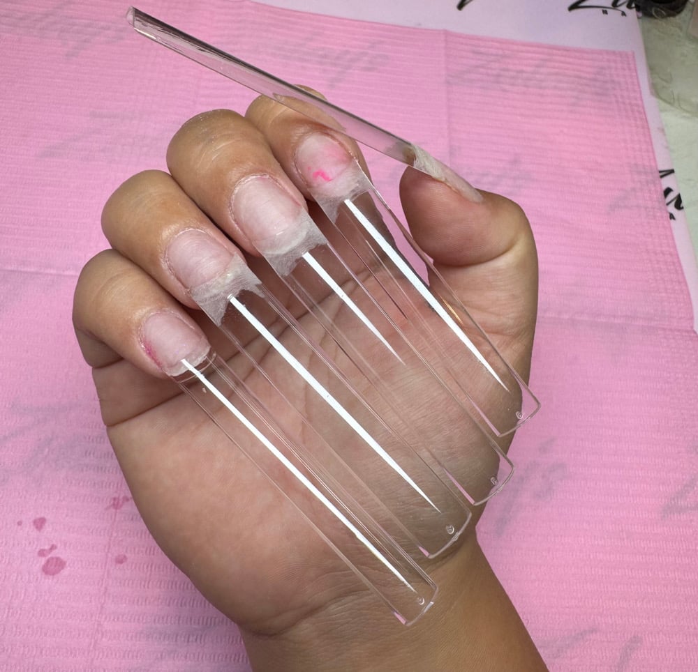 5xl square Tips | Zulay's Nails
