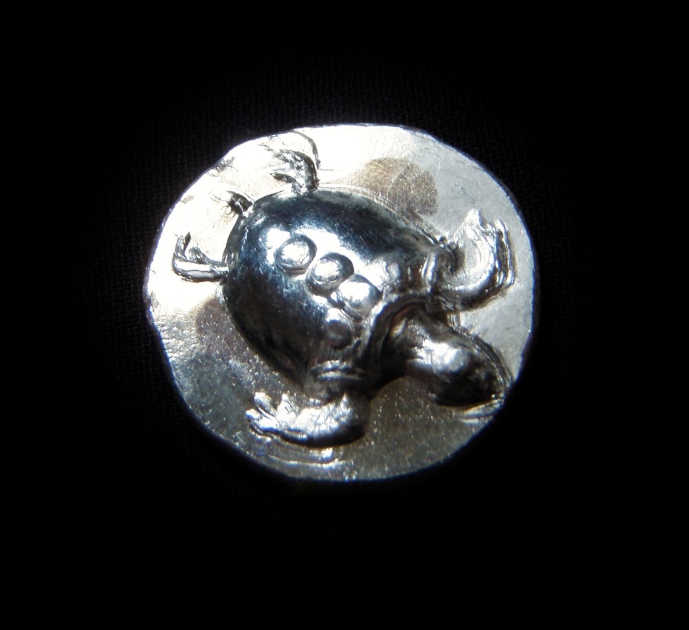 Awestruck Workshop — Sea Turtles of Aegina Drachm Coin