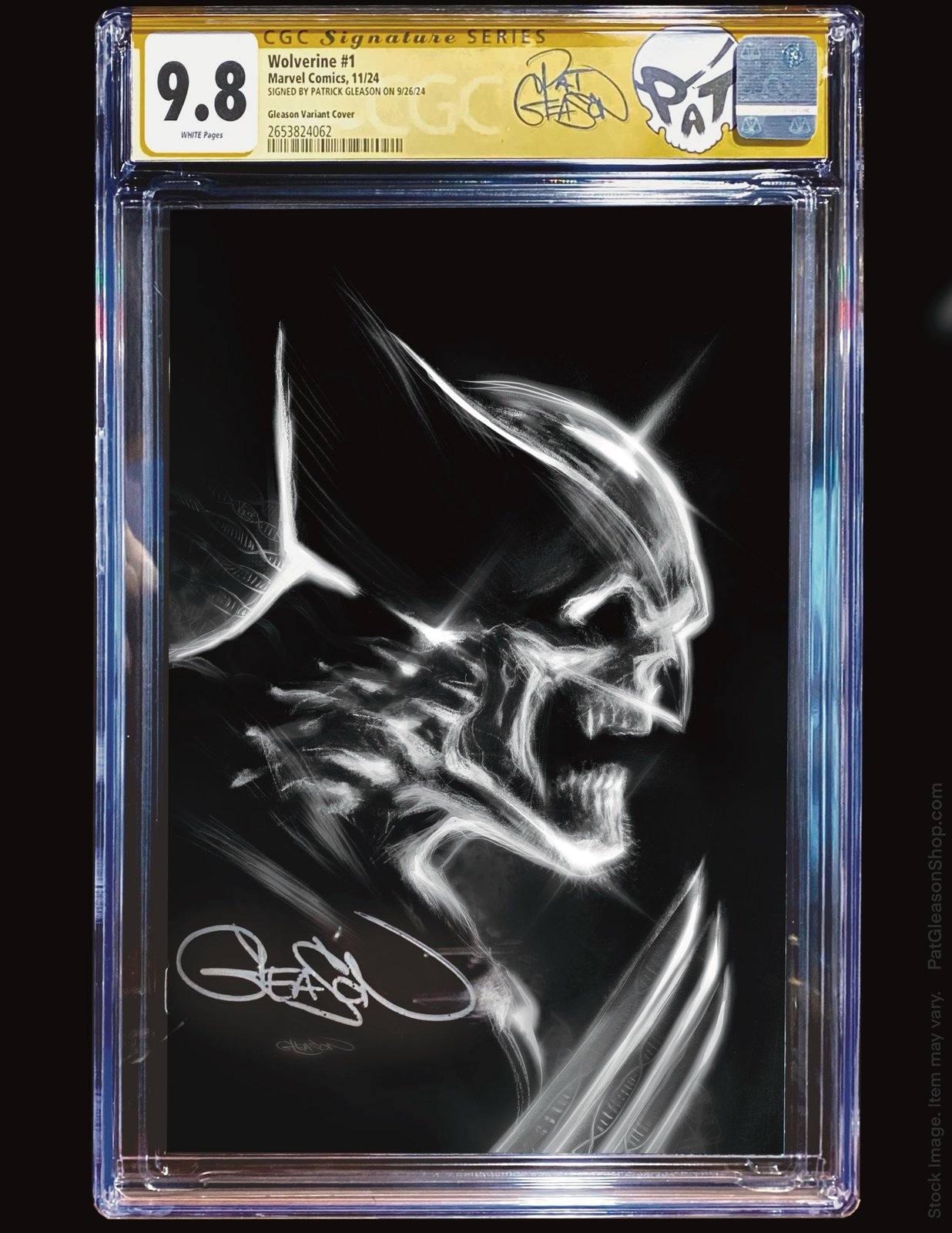 9.8 CGC SS WOLVERINE #1 FOIL GLEASON ADAMANTIUM-HEAD | The PAT GLEASON Shop