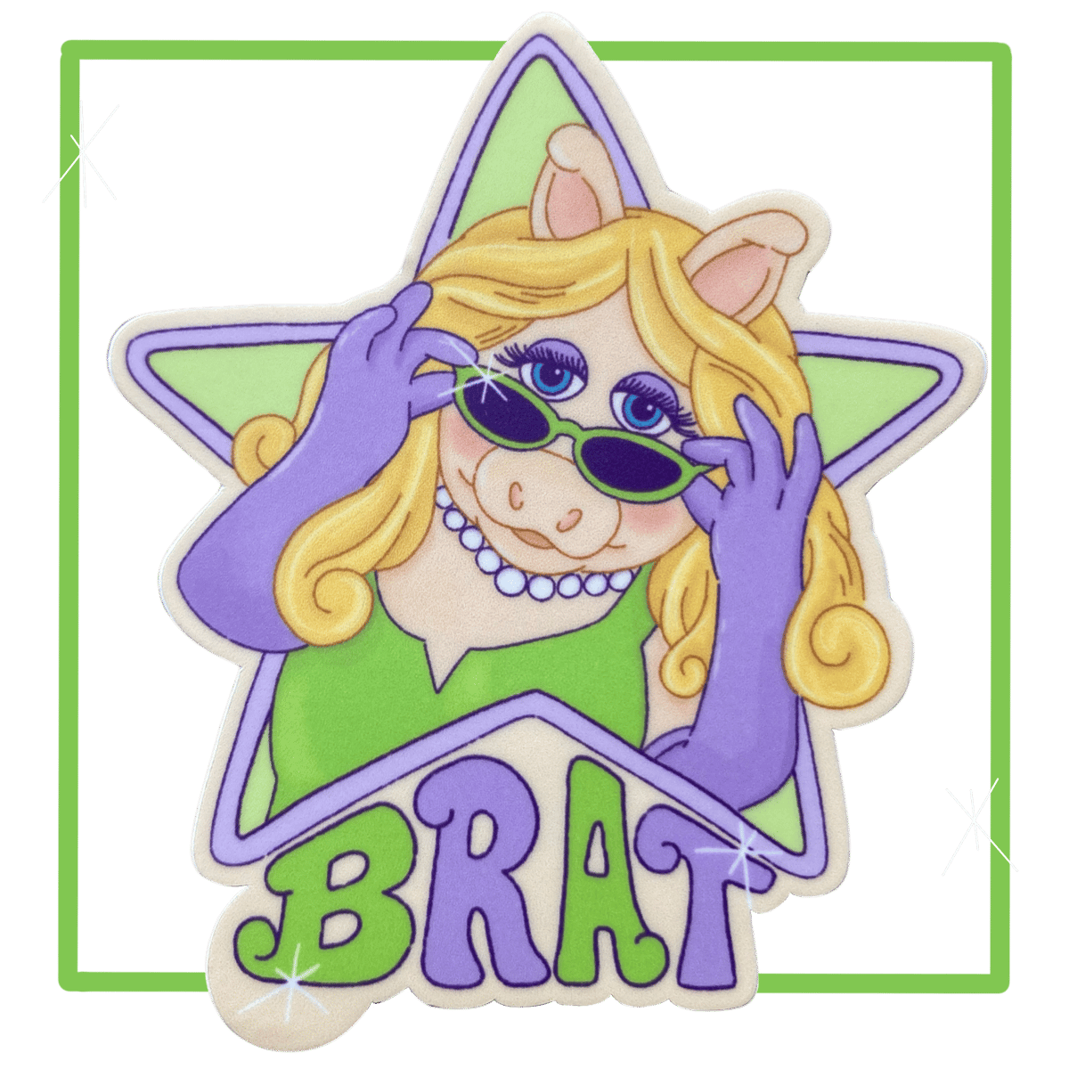 brat stickers | Breezy Creations