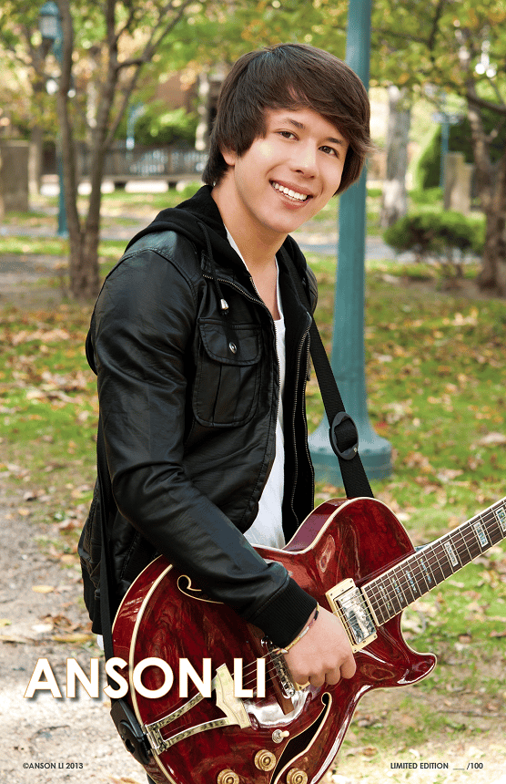 Anson Li — Guitar Poster (Limited Edition)