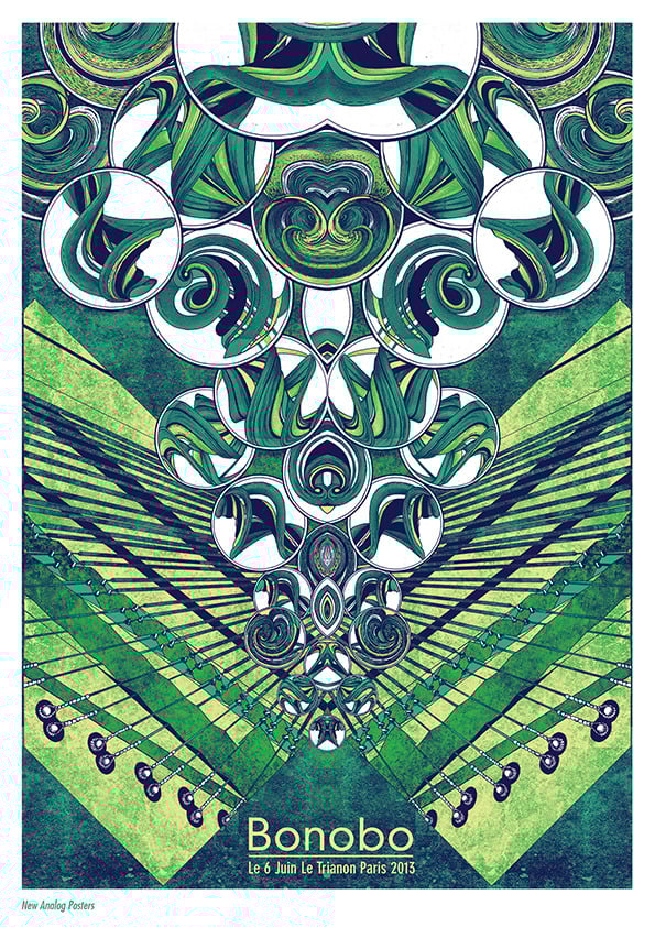 Bonobo Paris Edition / New Analog Posters