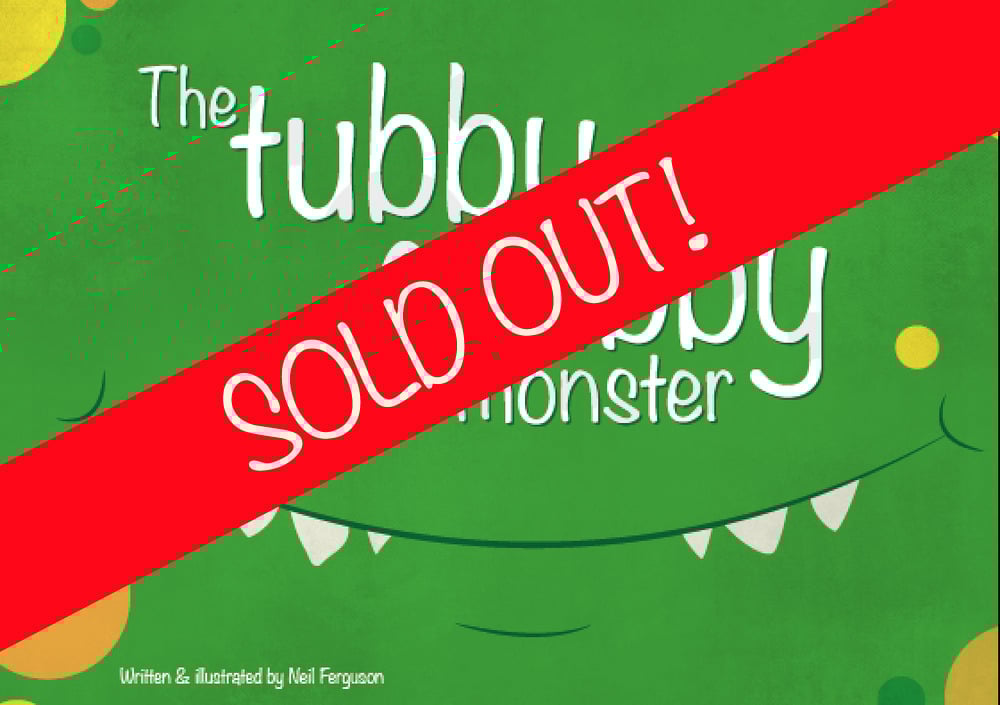 The Monster Club — The Tubby Grubby Monster A4