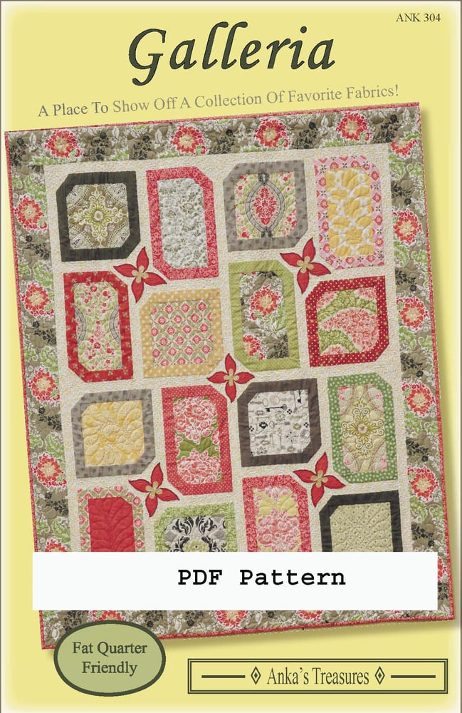PDF Galleria Pattern. | Anka's Treasures