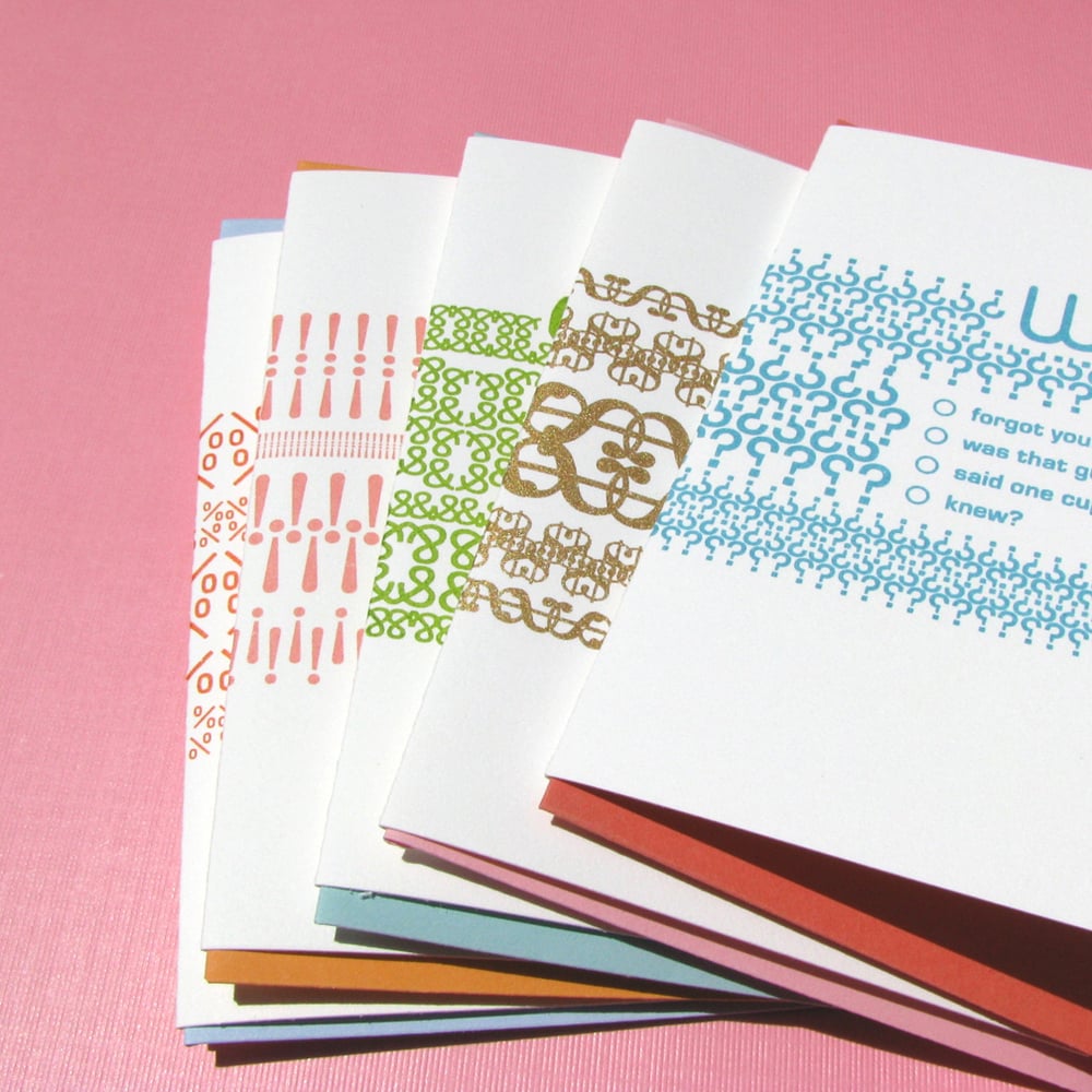 Little Oranges — "POSTSCRIPT" CARD COLLECTION